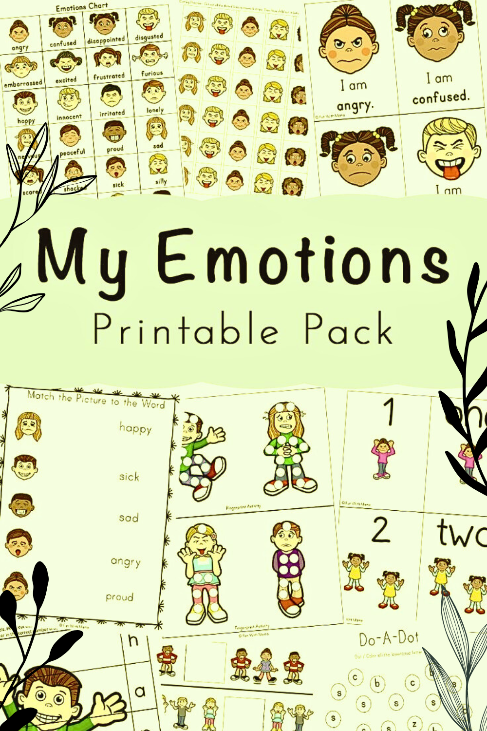 Feelings Activities + Emotions Worksheets For Kids - Rise Within