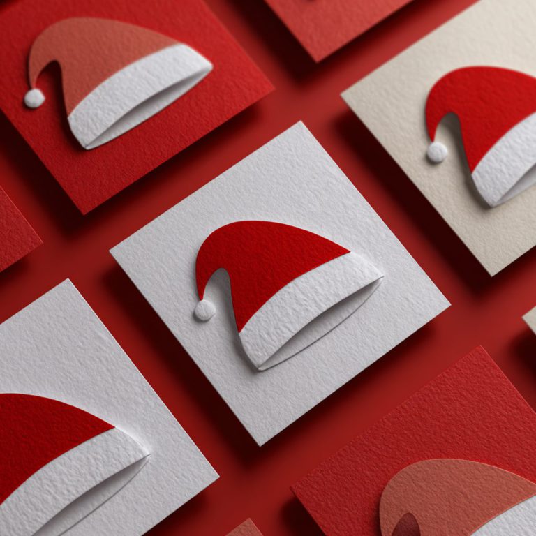 Simple Christmas Cards Kids Can Make - Rise Within
