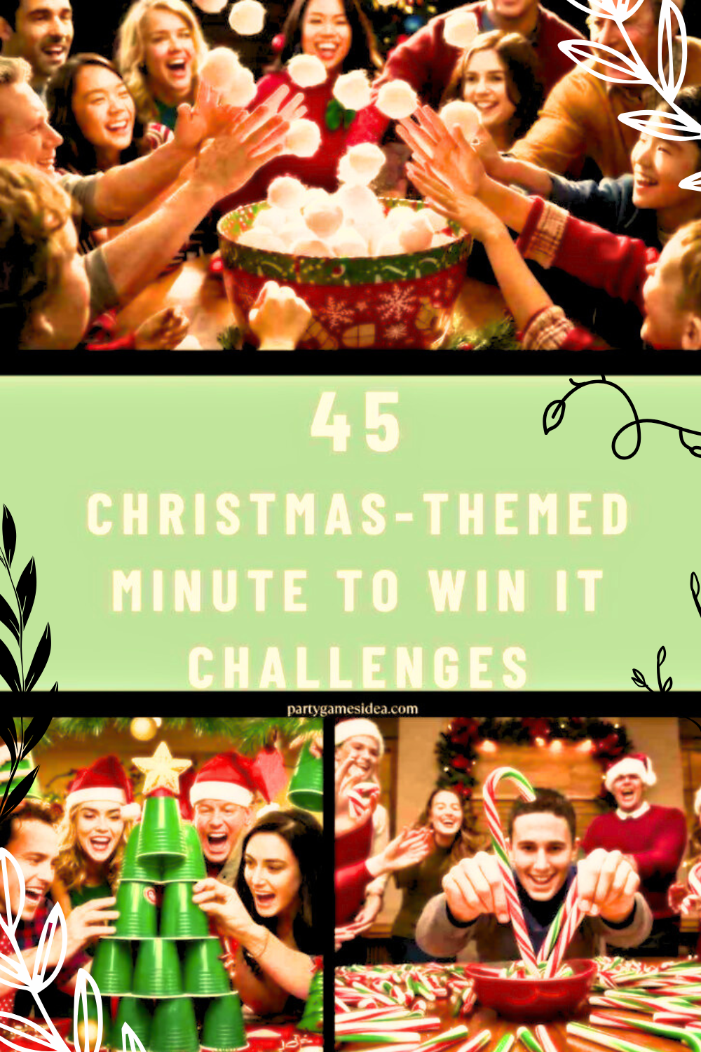 45 Christmas-Themed Minute to Win It Challenges - Rise Within